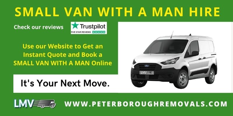 Small Removals Van in Peterborough | PETERBOROUGH REMOVALS